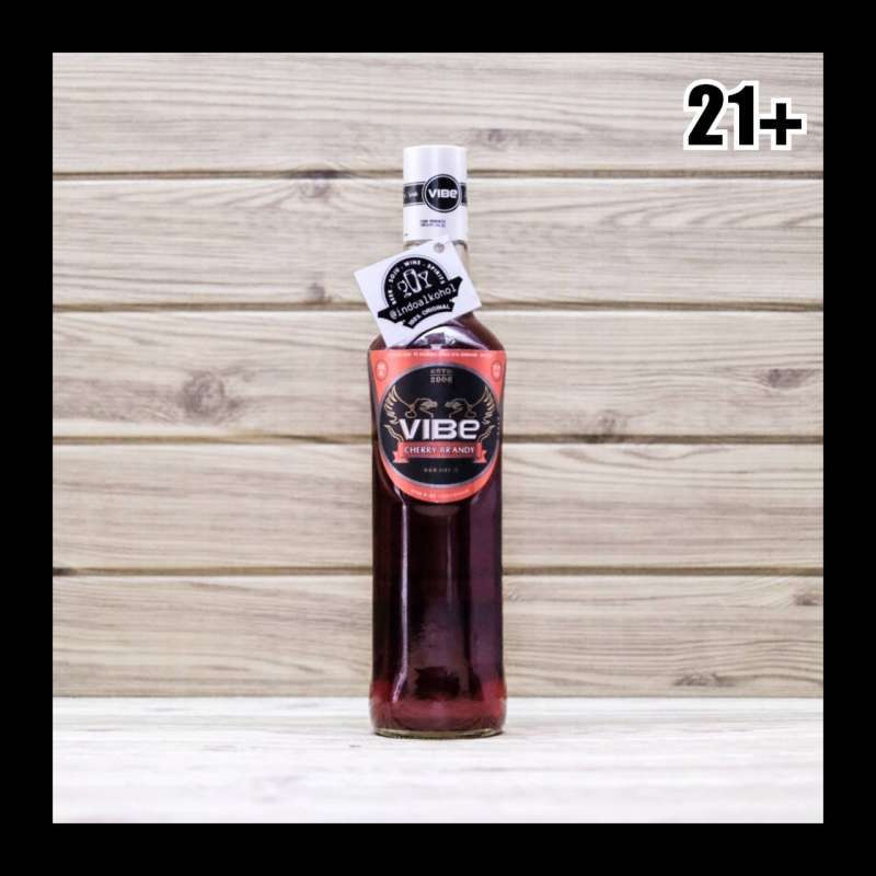 Promo Vibe Cherry Brandy 700ml - INDOALKOHOL Original 100% Diskon 12% ...