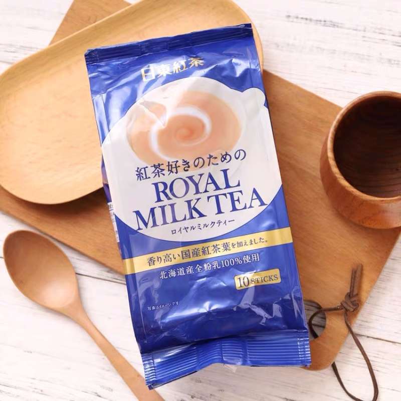 Jual Mitsui Nitto Kocha Instant Royal Milk Tea Powder [100% Hokkaido ...
