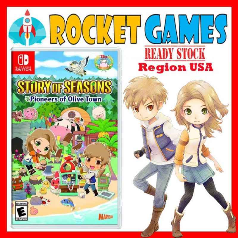 Jual Nintendo Switch story of seasons pioneers of olive town switch ...