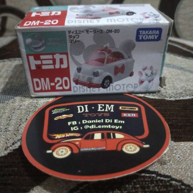 Jual Tomica Disney Motor Marie DM 20 di Seller Di Em Toys - Jatimulya ...