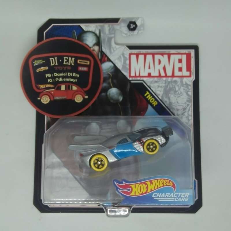 Jual Hot Wheels Marvel Character Cars Thor di Seller Di Em Toys ...