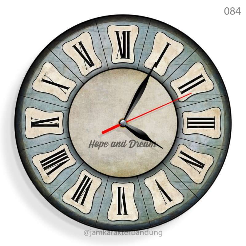 Jual 086 Jam Dinding Vintage Unik Eropa - 20 Cm di Seller MOFAST_ID ...