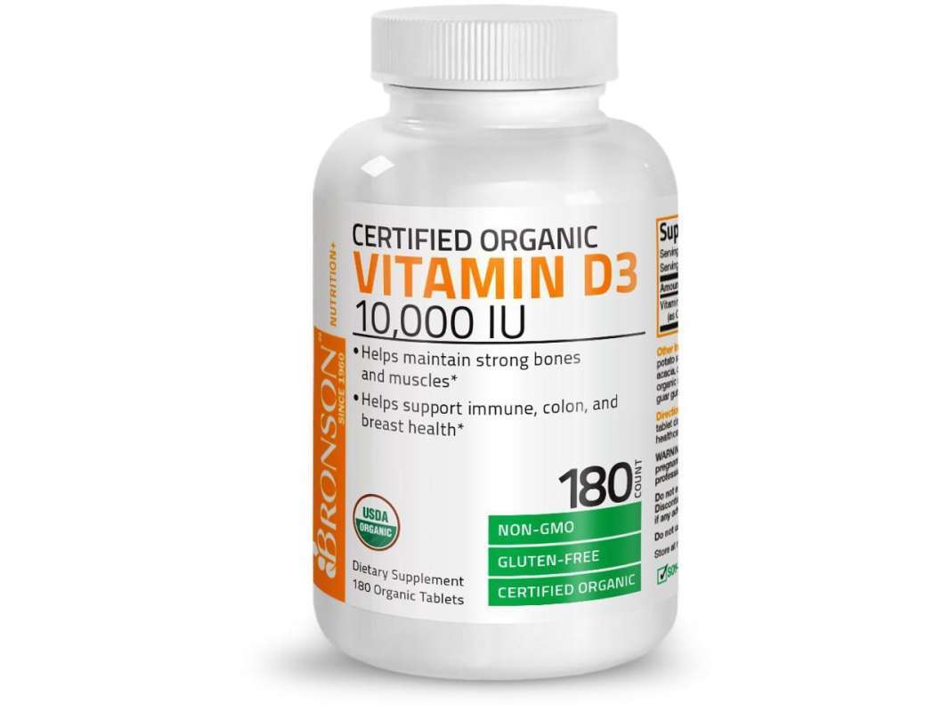Jual Bronson Vitamin D3 High Dose - 10,000 IU - 180 tablets di Seller ...