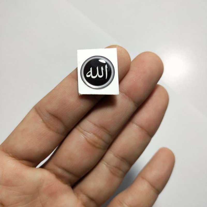 Jual STIKER TIMBUL 3D stiker Allah ukuran mini di Seller WATOSU STORE ...