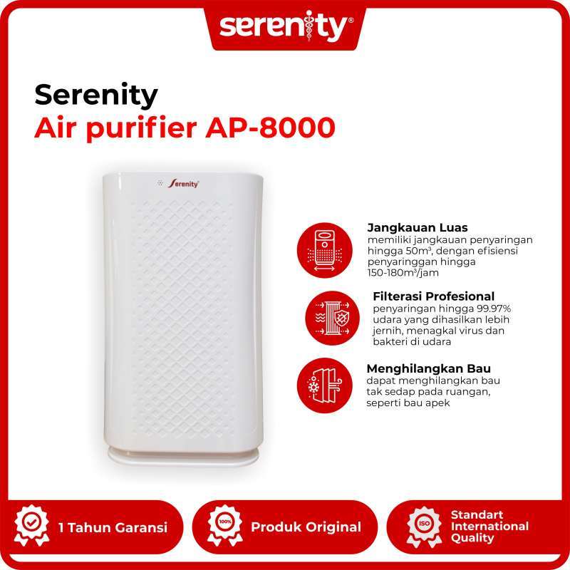 Jual Serenity Air Purifier AP-8000 di Seller Serenity Indonesia ...