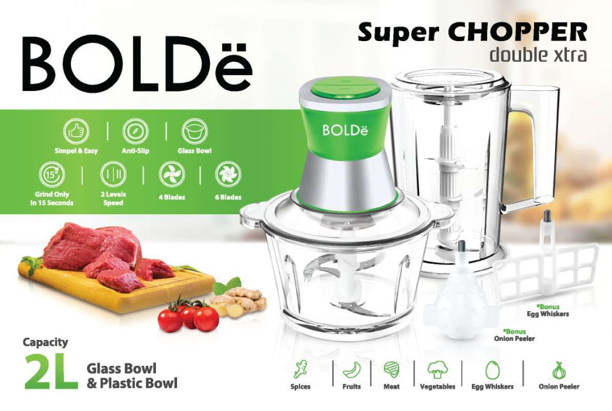 Promo Super CHOPPER DOUBLE XTRA - Green Diskon 37% di Seller Jakarta ...