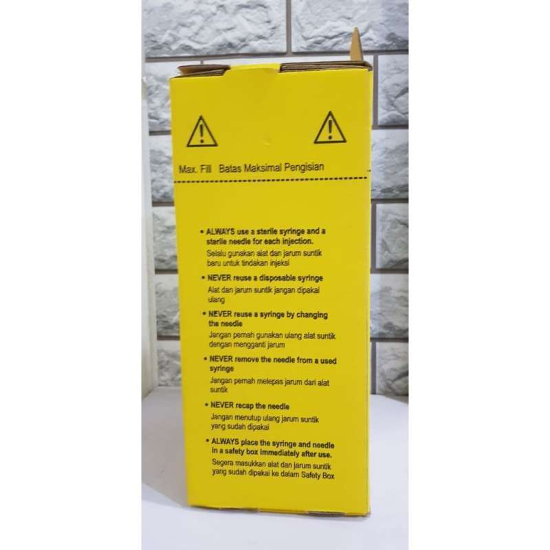 Jual Promo Safety Box 5 Liter Biohazard Container Tempat Sampah Medis 5 ...