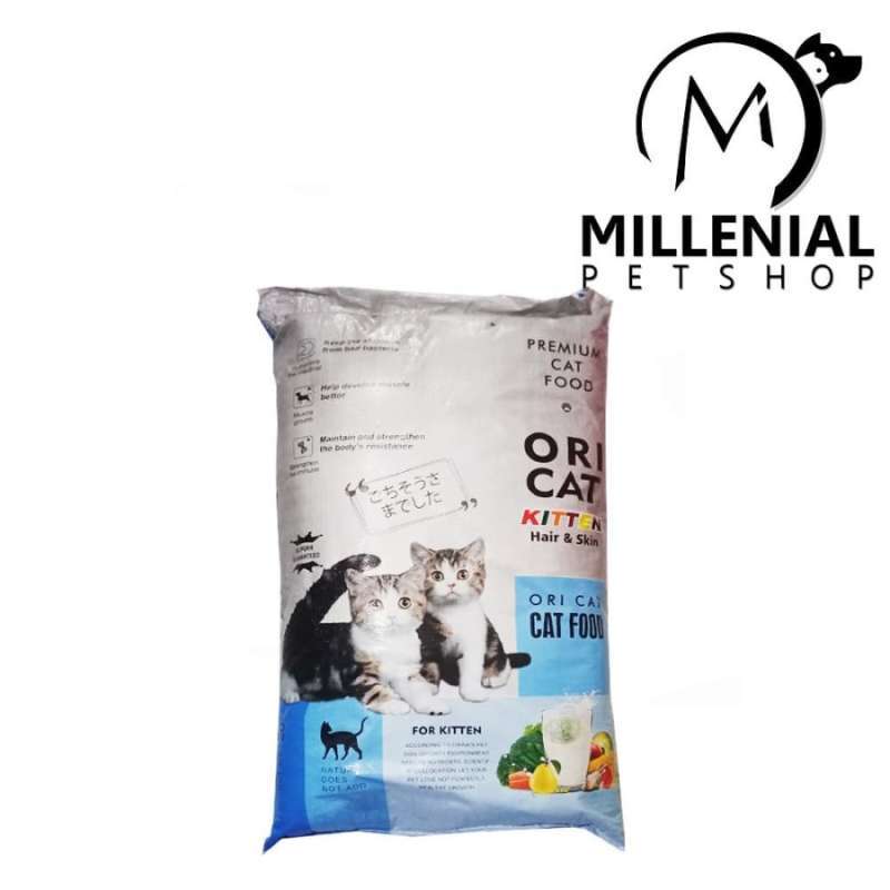Promo Makanan Kucing Ori Cat Kitten 20kg Cat Food Anakan Oricat Bolt ...