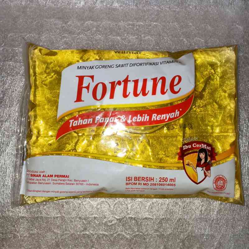 Jual Fortune Minyak Goreng Bantal 250 Ml Termurah - Harga Grosir ...