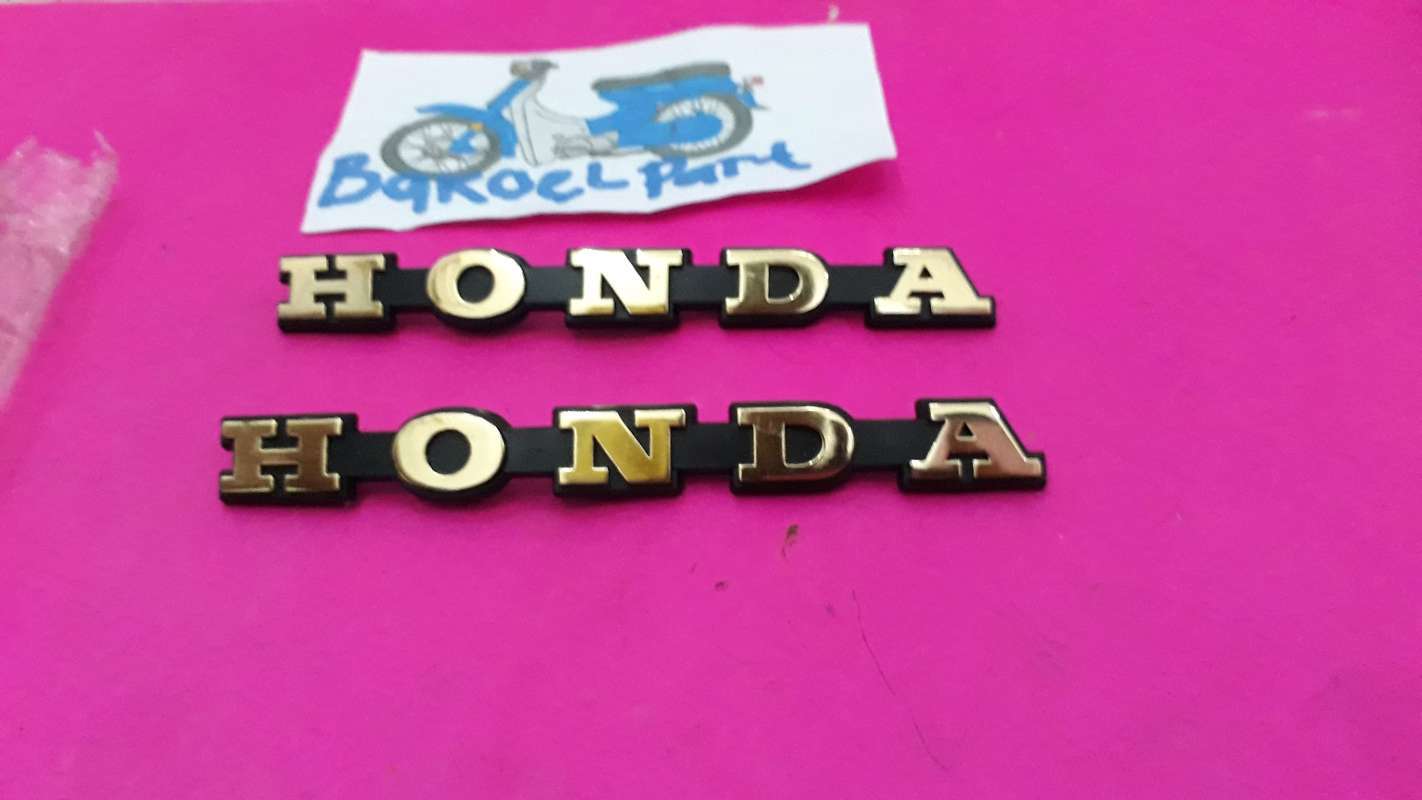 Jual emblem emblim logo Honda di tangki bensin honda C800 Supercub ...