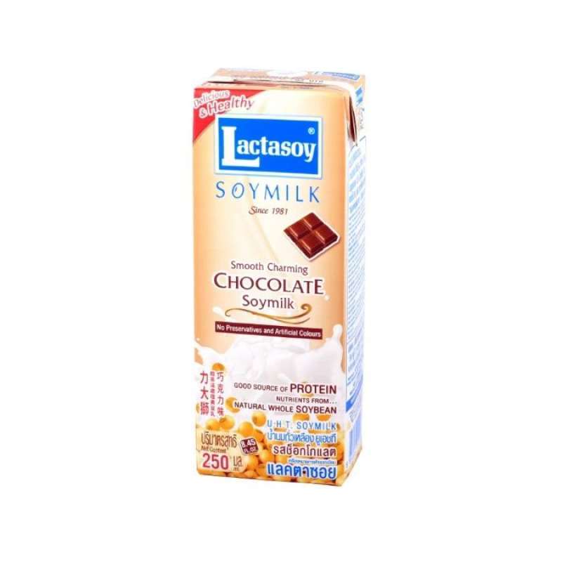 Jual Lactasoy soy milk uht chocolat 250ml tta di Seller Farmers Market Botani Square Official ...
