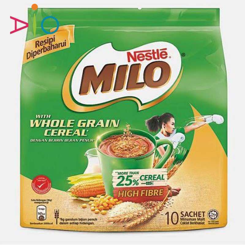Jual Milo cereal malaysia / milo sereal / milo with whole grain cereal ...