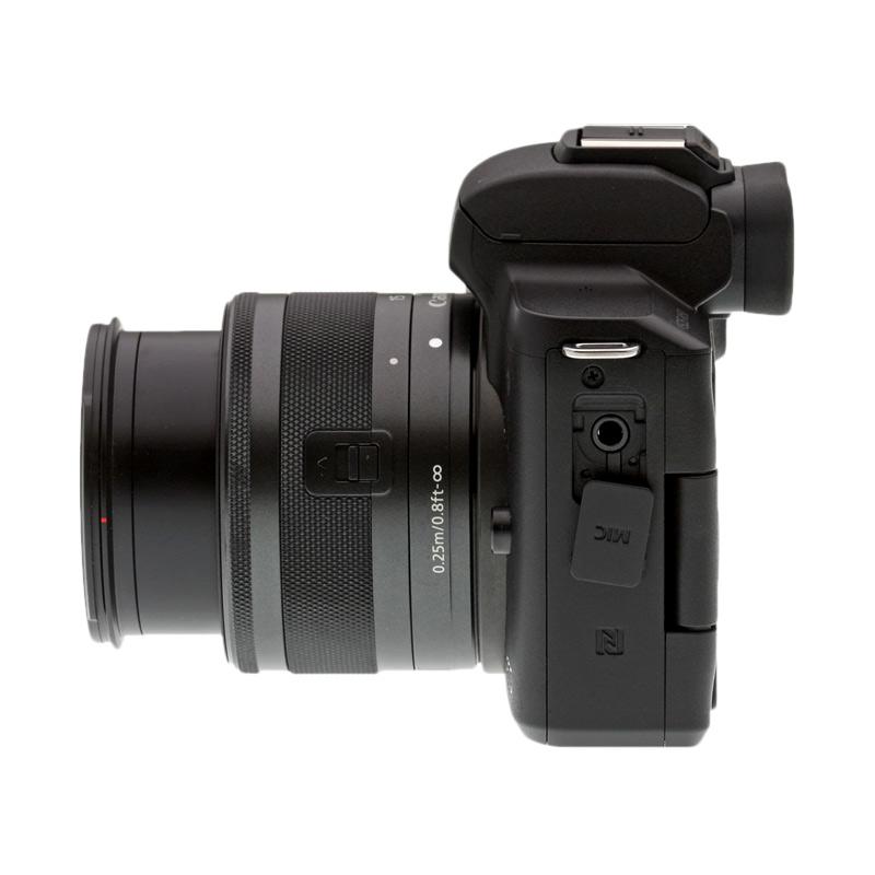 Jual Canon Eos M50 Kit Lens 15-45mm Is Stm Kamera Mirrorless - Black Di ...