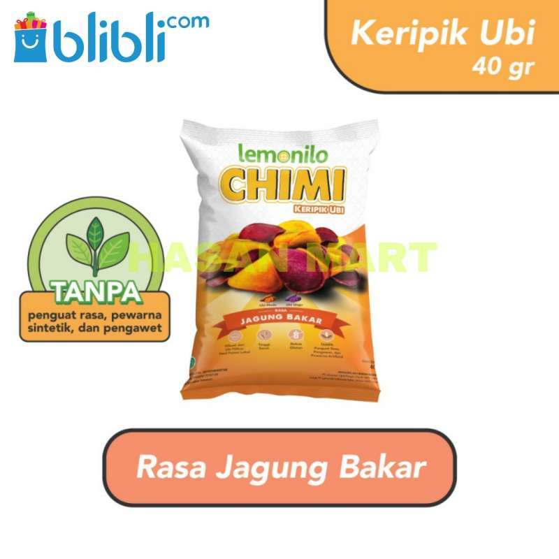 Jual Lemonilo Chimi Keripik Ubi Rasa Jagung Bakar di Seller HASAN MART ...