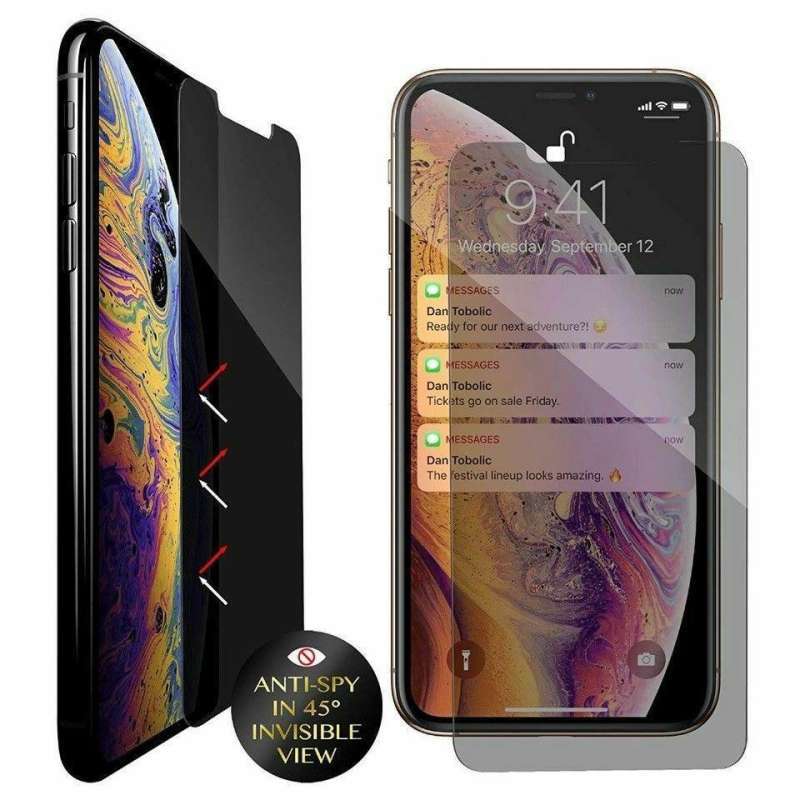 Jual SPY Advan G5+ G9 G3 Pro G5 Elite Tempered Anti Spy Privacy Screen Magic Glass Protector ...