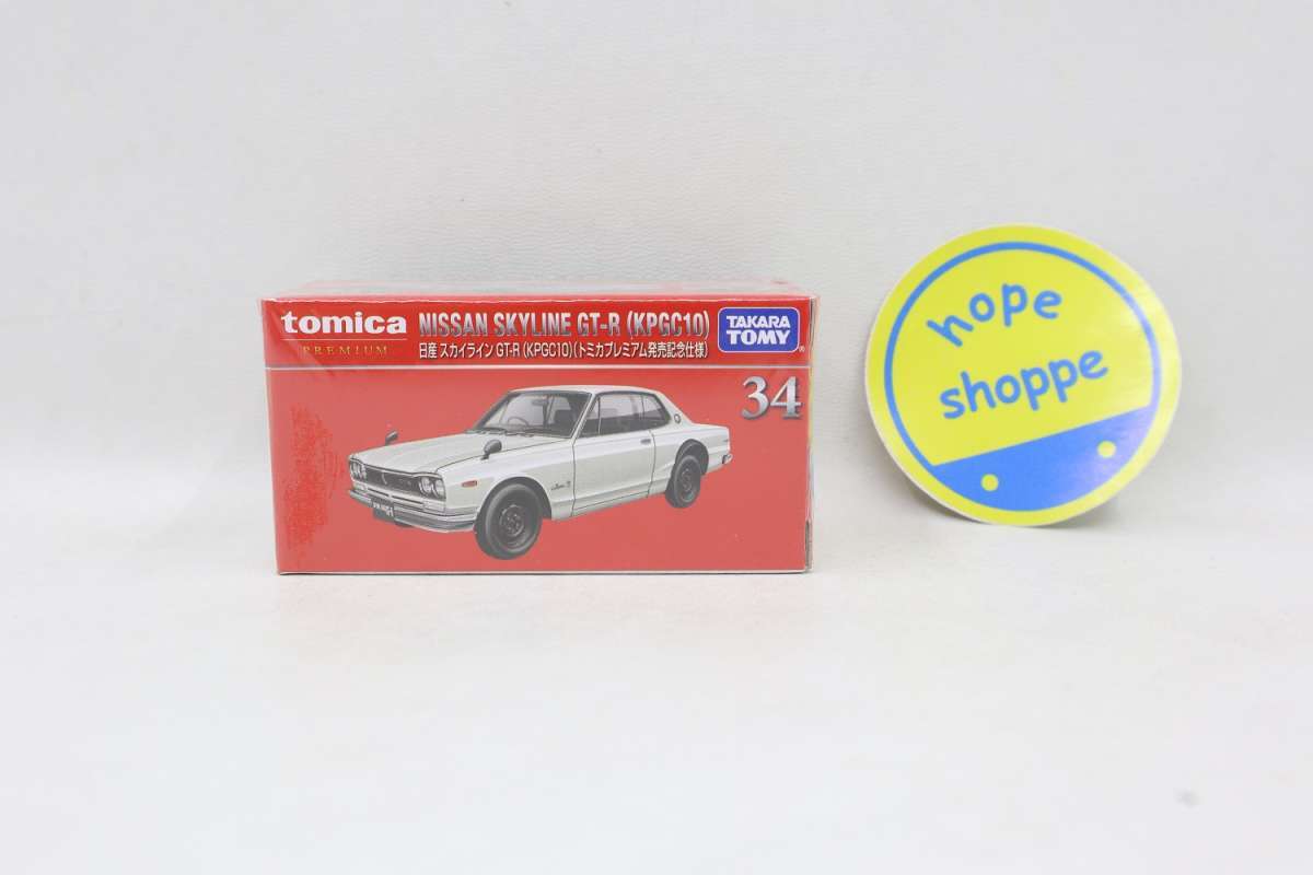 Jual Tomica Premium 34 Nissan Skyline GTR GT-R KPGC10 Original Takara Tomy Diecast Mobil di ...