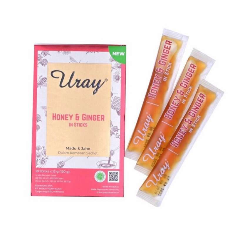 Jual Madu Uray In Stick / Sachet 1stick - Honey Ginger *Pekanbaru* di ...