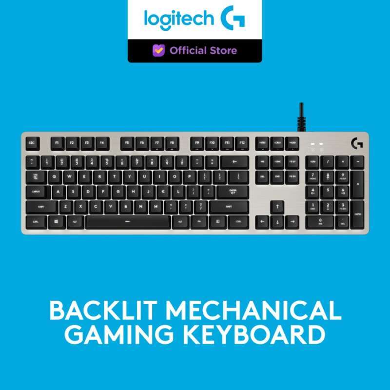 Jual Logitech G413 Mechanical Backlit Gaming Keyboard - Silver Di ...
