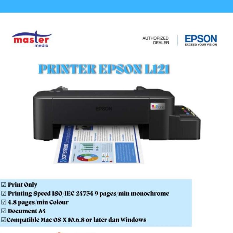 Jual PRINTER EPSON L121 PENGGANTI L120 di Seller Master Media Store ...