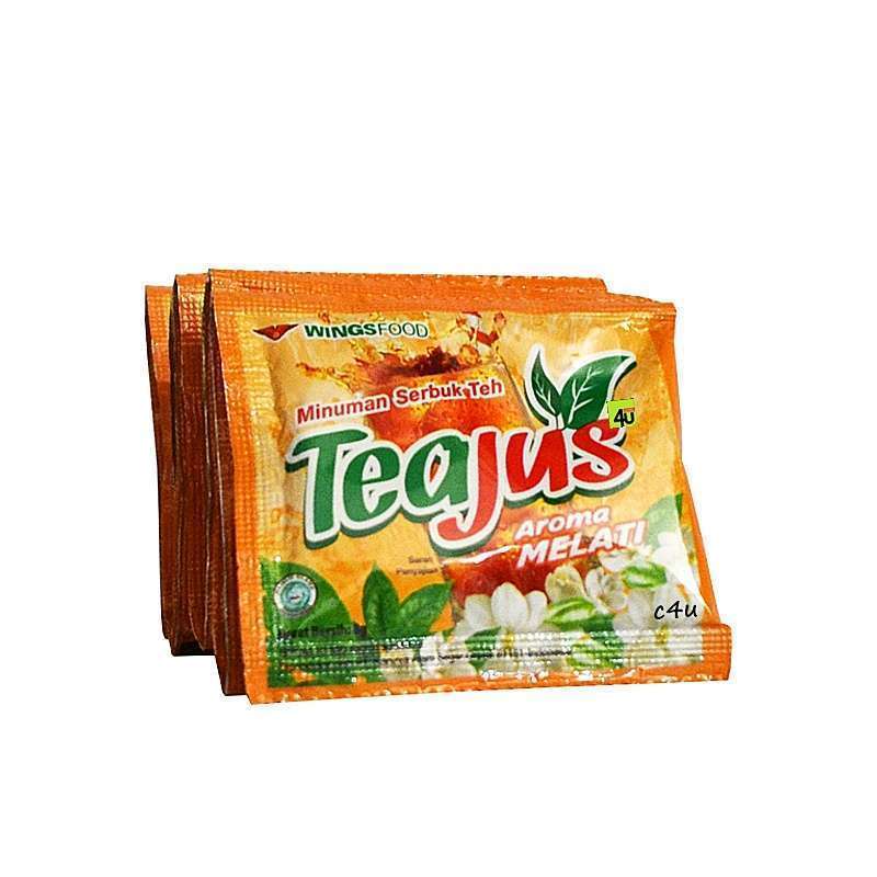 Promo Teajus Minuman Serbuk Teh Rasa MELATI [10 sachet] Diskon 25% di ...
