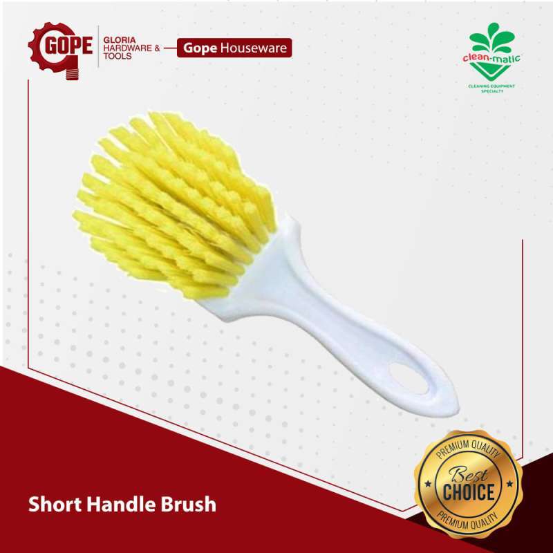 Jual CLEAN-MATIC SHORT HANDLE BRUSH SIKAT PEMBERSIH di Seller Gope ...