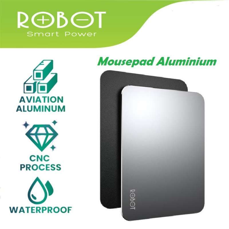 Jual Mouse PAD ROBOT RP03 Alumunium Two Sided Aviation Waterprof di ...