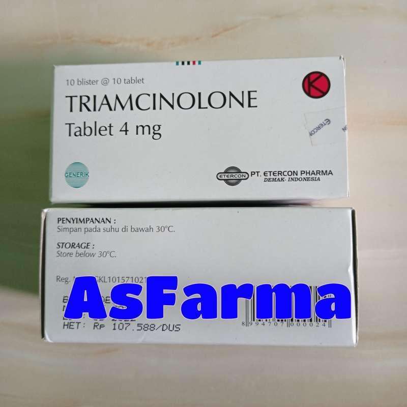Jual Triamcinolone 4mg Strip Di Seller Bp Farma - Bp Farma - Kota ...