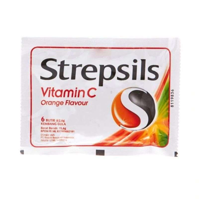 Jual Permen Strepsils Vitamin C Sachet Di Seller Viva Apotek Authorized ...