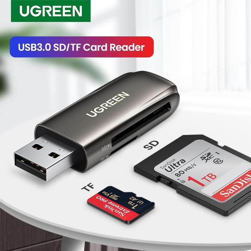 Jual BERKAH UGREEN Original Card Reader SD Micro SD Card Reader di ...
