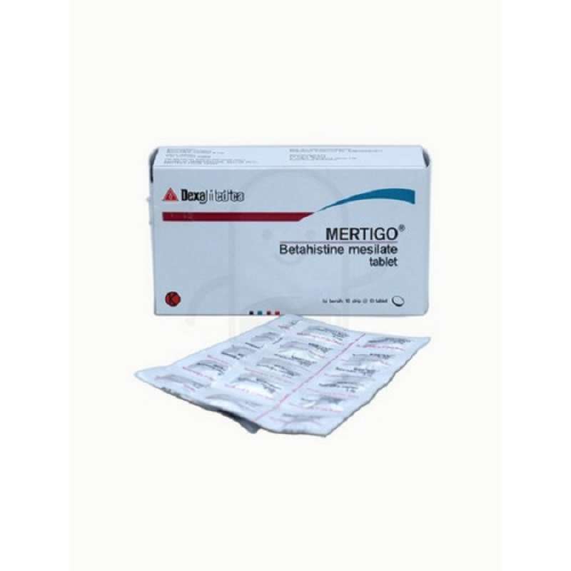 Jual MERTIGO 6 MG STRIP 10 TABLET di Seller Apotek MOSE Official Store ...