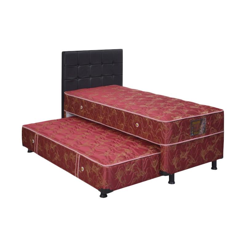 Promo Central Deluxe HB Sydney 2 in 1 Springbed - Merah [FullSet ...