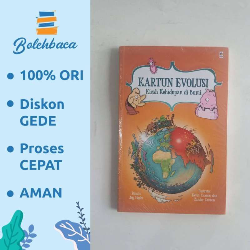 Jual Dijual Kartun Evolusi - Kisah Kehidupan di Bumi oleh Jay Hosler ...