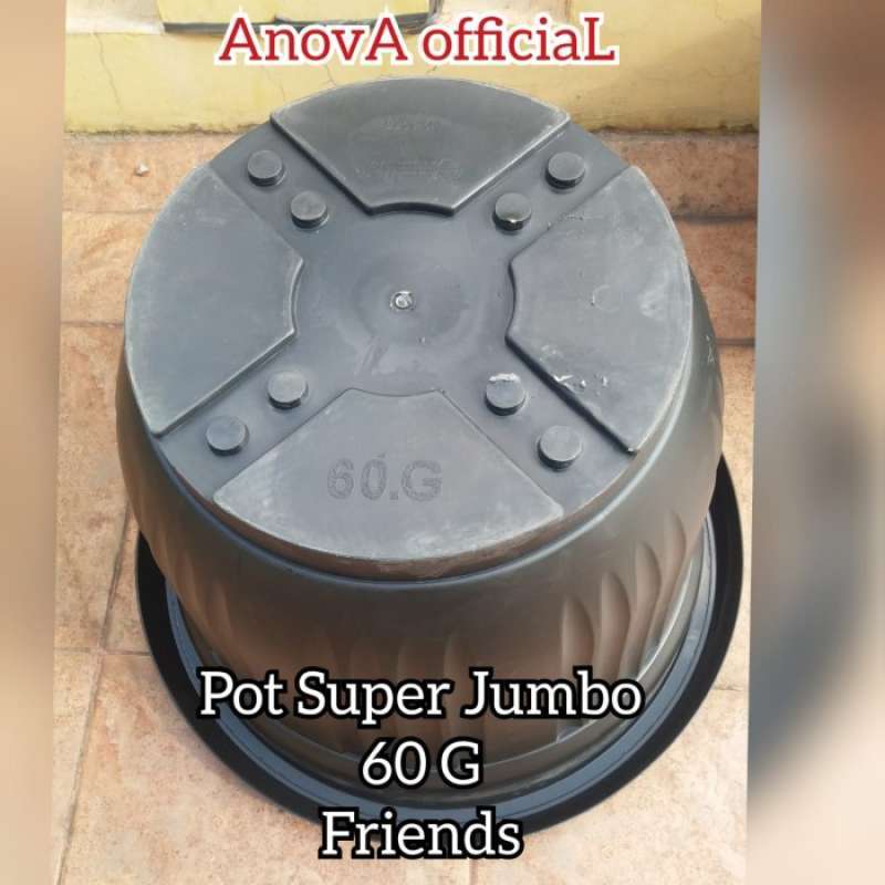 Jual POT BUNGA 60 G - 60G - 60 CM. SUPER JUMBO. TANAMAN KEMBANG ...