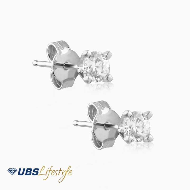 Promo Anting Emas Ubs Le Solitaire - Model Ewd0081 - 18 Karat - White ...
