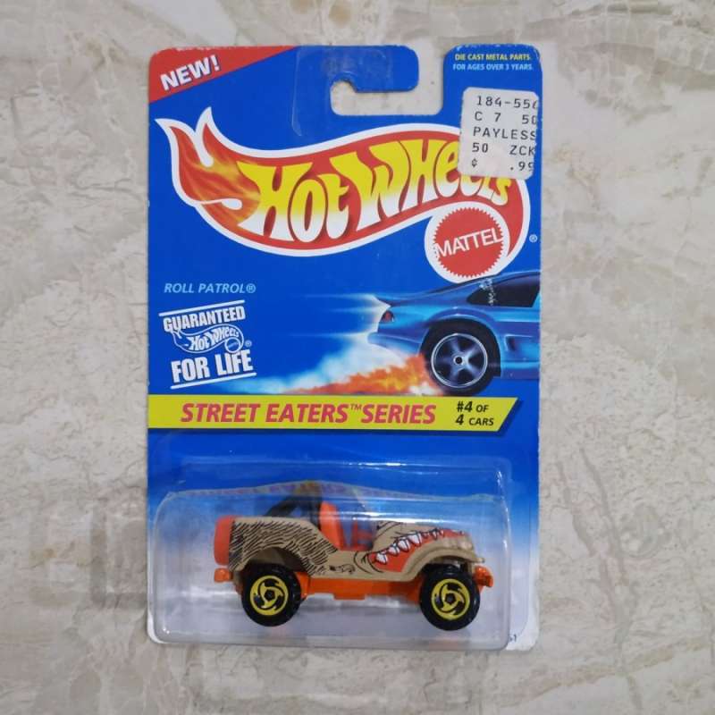 Jual Hotwheels Roll Patrol Street Beast Eater Series Full Besi ...