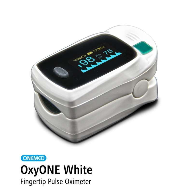 Jual Oximeter Fingertip Pulse Onemed Oxymeter Oxy One Gravity Sensing ...