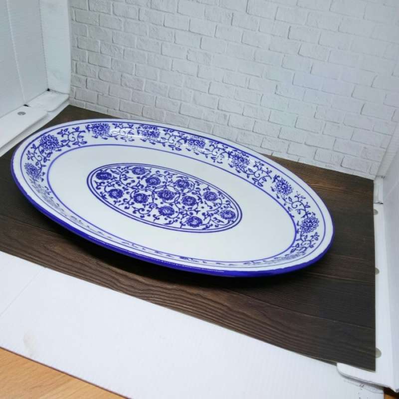 Jual Piring Keramik Oval Cekung ukuran 19 x 29cm di Seller LatopiaStore ...