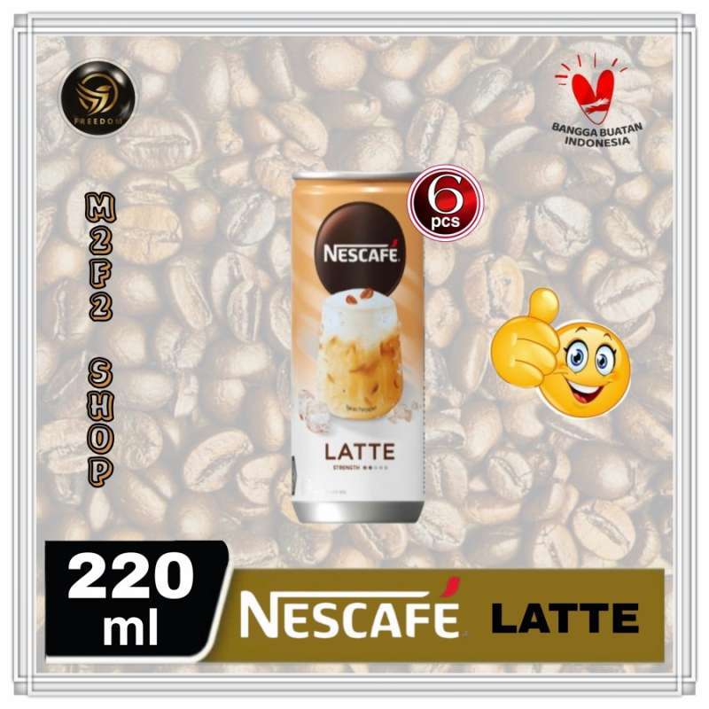 Jual Kopi Nescafe Ala Cafe Latte Kaleng | Can - 220 Ml (kemasan 6 Pcs ...