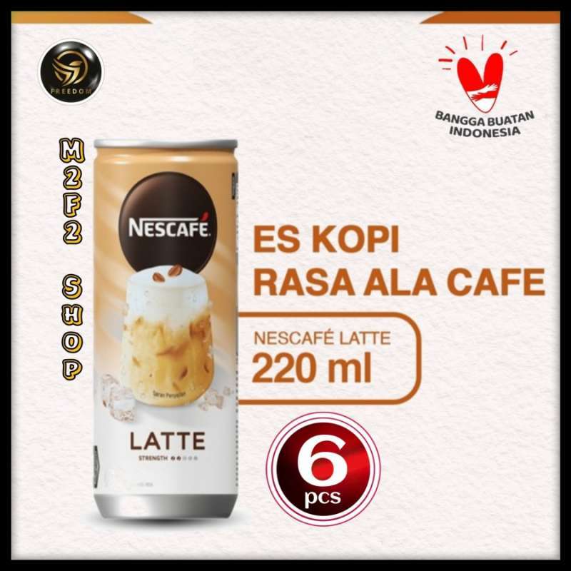 Jual Kopi Nescafe Ala Cafe Latte Kaleng | Can - 220 Ml (kemasan 6 Pcs ...