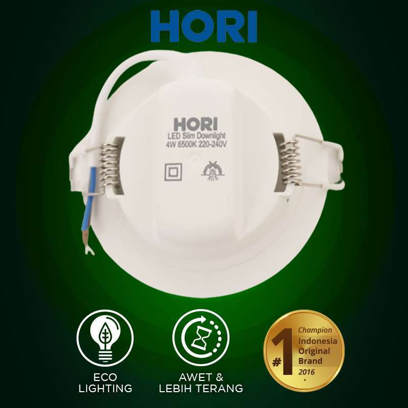 Jual Hori Led Slim Downlight - 4 Watt - Putih Di Seller Hori Indonesia ...