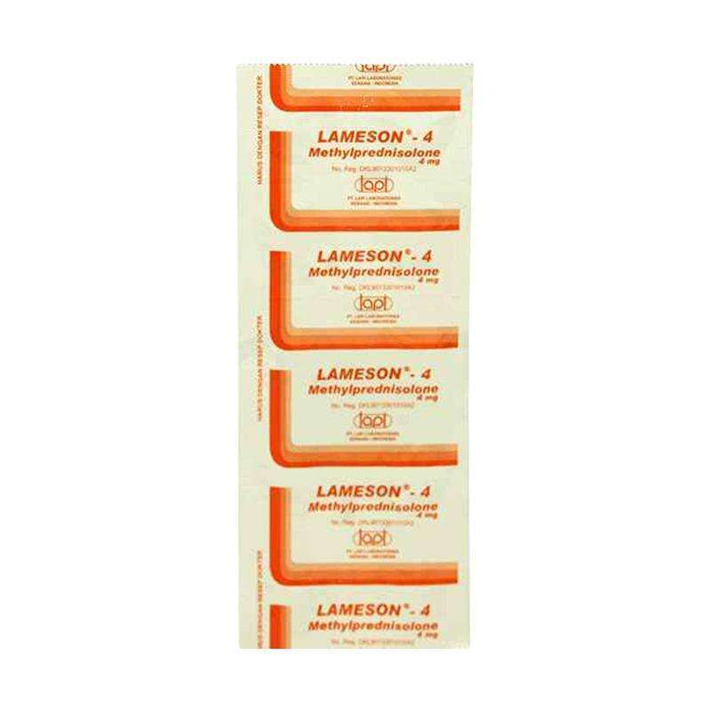 Jual Lameson Tablet Obat Kesehatan [4 Mg/ 10 tablet-strip] di Seller ...