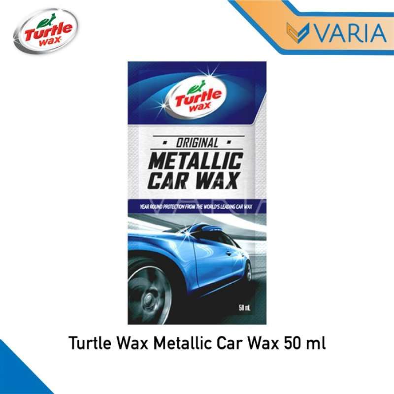 Jual Turtle Wax Metallic Car Wax Liquid Sachet 50 ml Pengkilap Poles ...