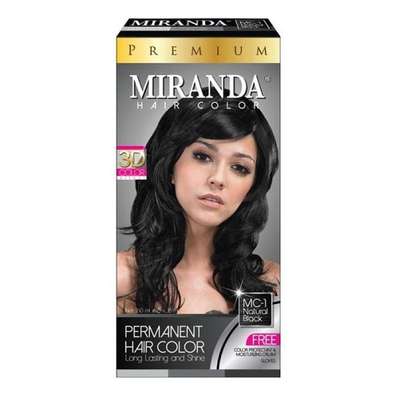 Jual Miranda Hair Color 30gr | Miranda Hair Color - MC-1 Natural Black ...