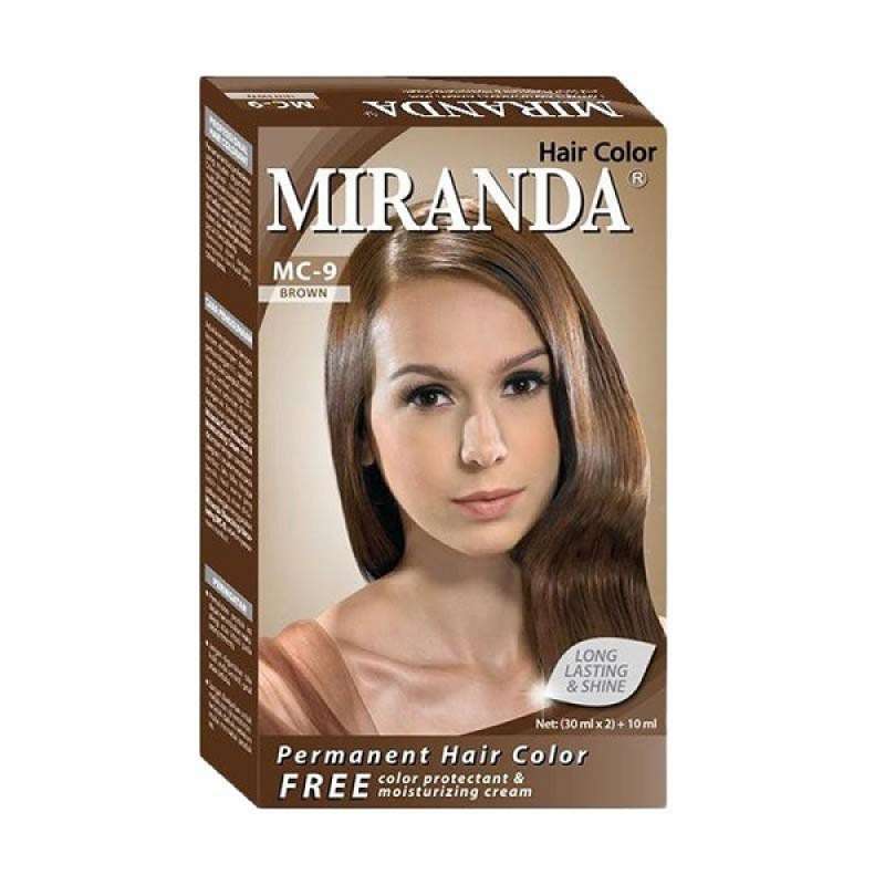 Jual Miranda Hair Color 30gr | Miranda Hair Color - Mc-9 Brown Di ...