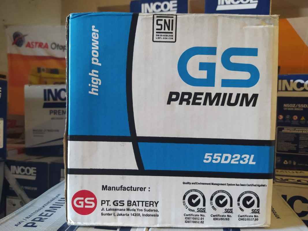 Jual Aki Mobil Mitsubishi Mirage Gs Astra Premium Basah 55d23l 12v 60ah Di Seller Toko Banoki ...