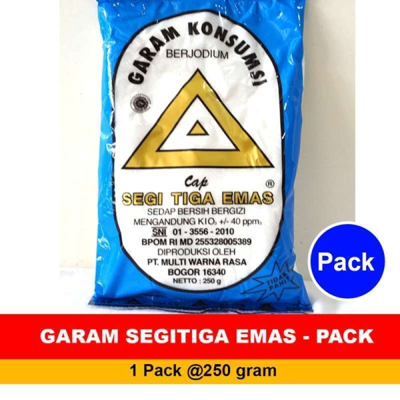 Jual Garam Segitiga Emas / GARAM DAPUR GARAM MEJA GARAM MASAK di Seller ... Jual Garam Segitiga Emas / GARAM DAPUR GARAM MEJA GARAM MASAK di Seller ...