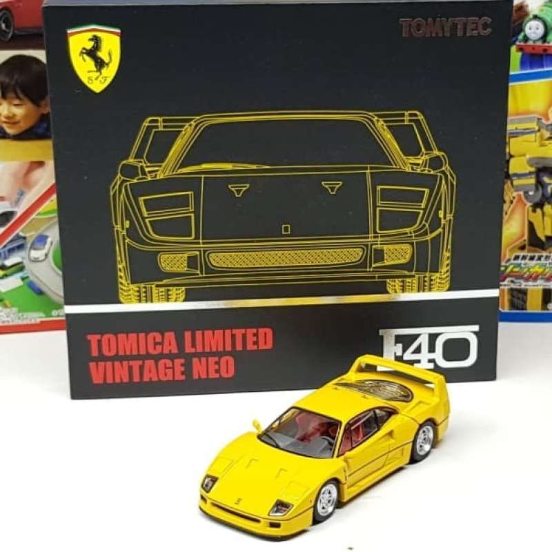 Jual Tomica Limited Vintage Neo | Ferrari F40 Yellow | Japan Limited Di ...
