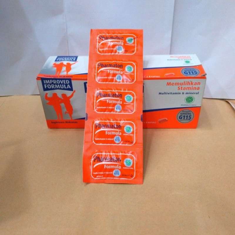 Jual Original pharmaton formula box isi 50capsul di Seller Zona Sehatku ...