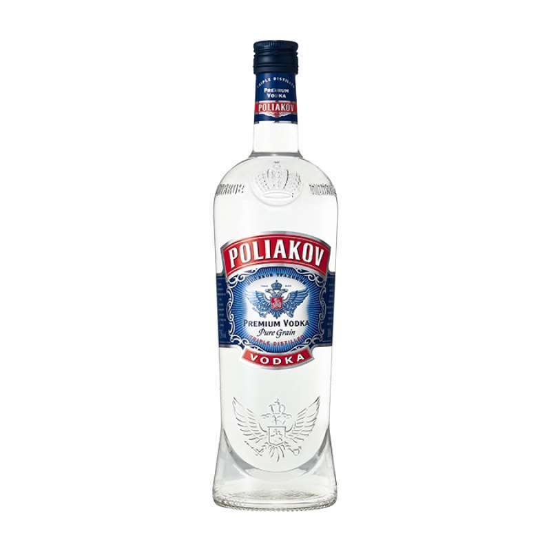 Jual Poliakov Premium Vodka Pure Grain [700mL] di Seller Nip & Sip ...