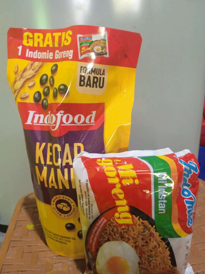 Jual kecap indofood 520ml gratis indomie goreng di Seller Syilaafa shop ...